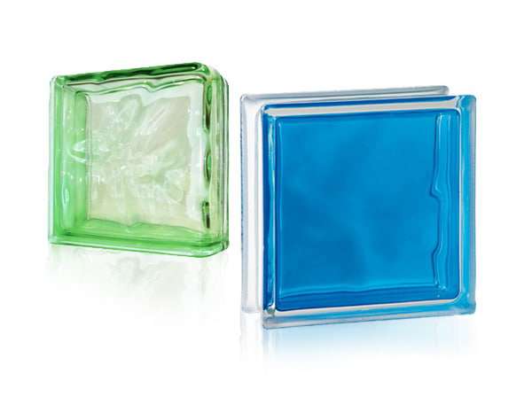 Basic Line Coloured – Soft Shades | Glass Blocks